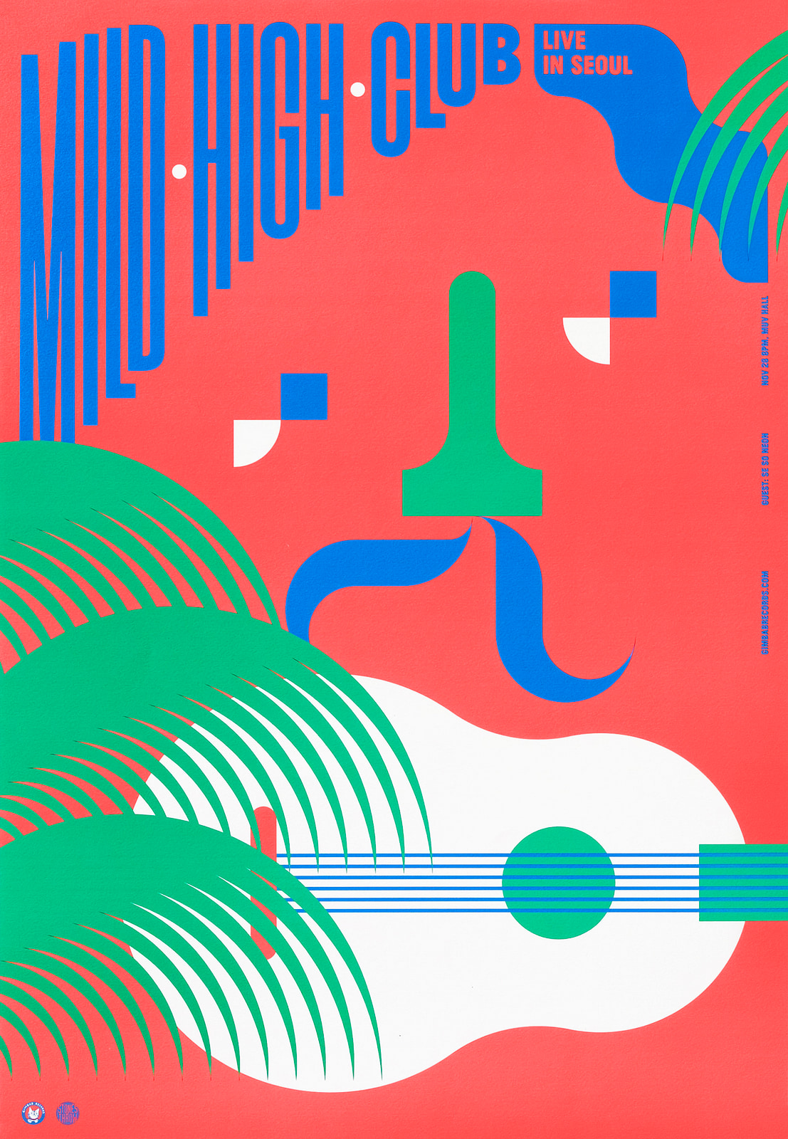 “Mild High Club: 2017 Live in Seoul”, 2017, by Jaemin Lee - typo ...