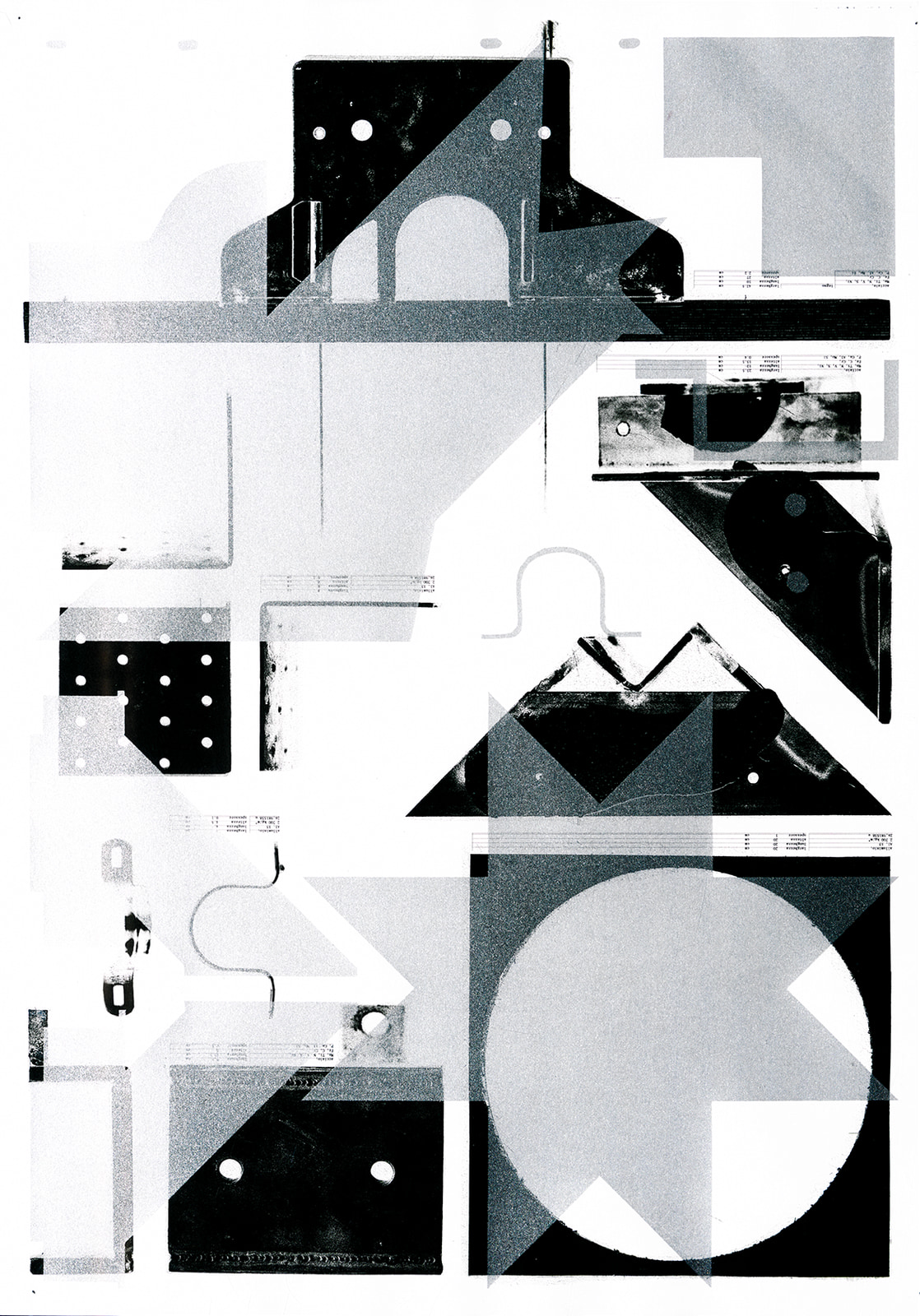 “Material”, 2022, by Monica Müller, Flaurant Kadrija - typo/graphic posters