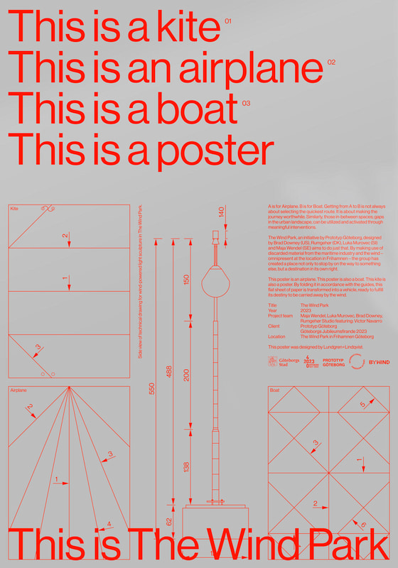 “The Wind Park”, 2023, by Lundgren+Lindqvist - typo/graphic posters