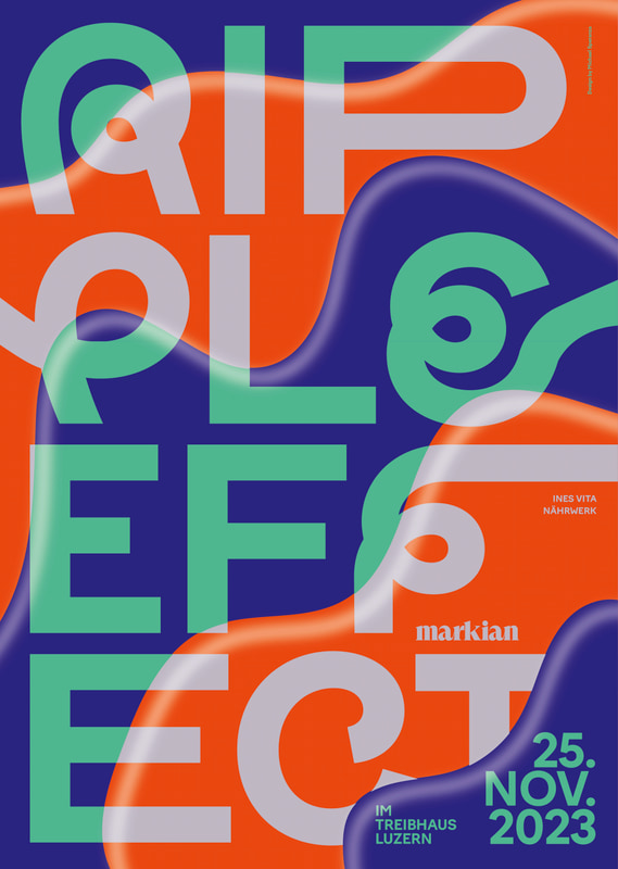 “Markian – Ripple Effect Concert Poster”, 2023, by Michael Speranza ...