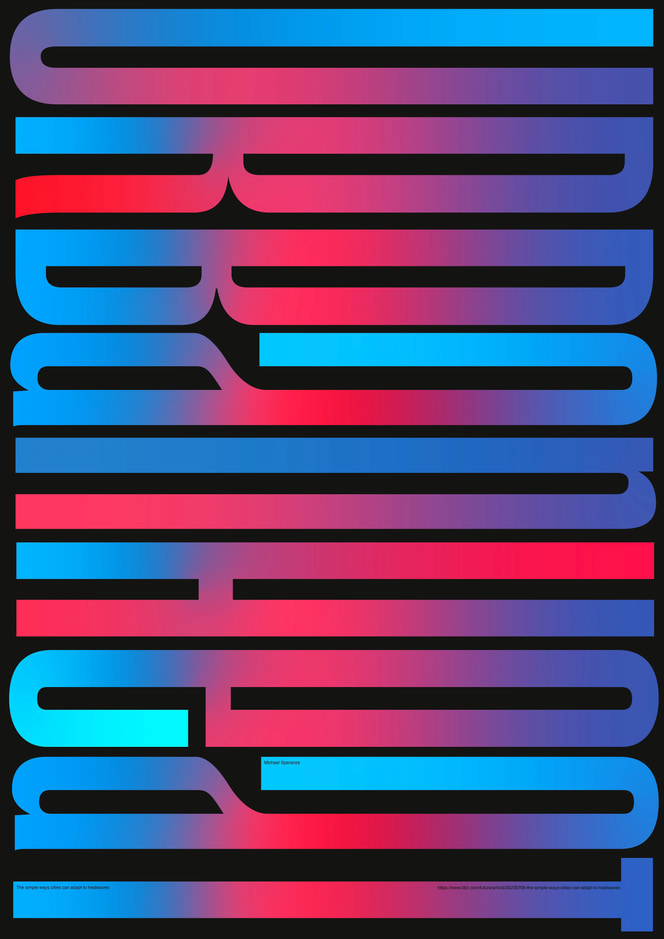 Michael Speranza - typo/graphic posters