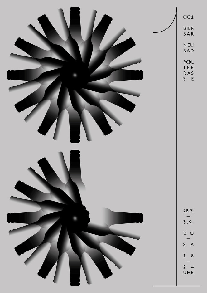 “Dachs”, 2022, by sam steiner, lea huser - typo/graphic posters